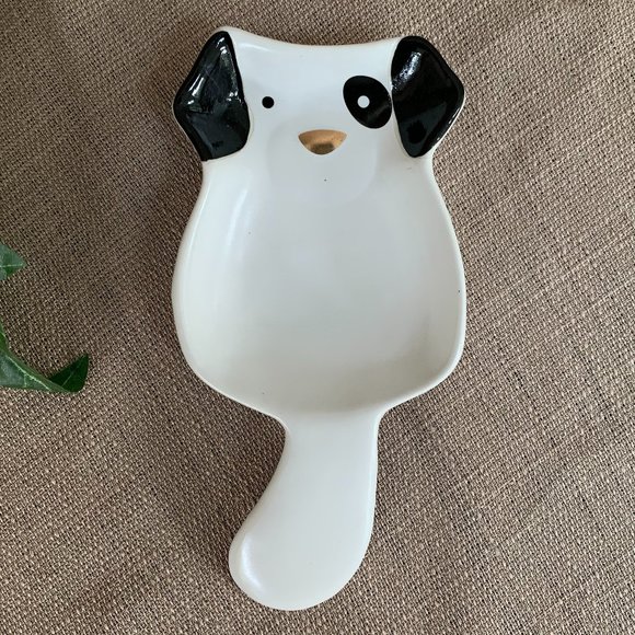 Kitchen | Dog Spoon Utensil Ceramic Rest | Poshmark